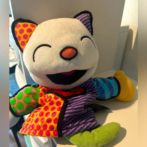 Britto Pop plush | Toys | Britto Popplush For Enesco Colorful Plush Cat ...